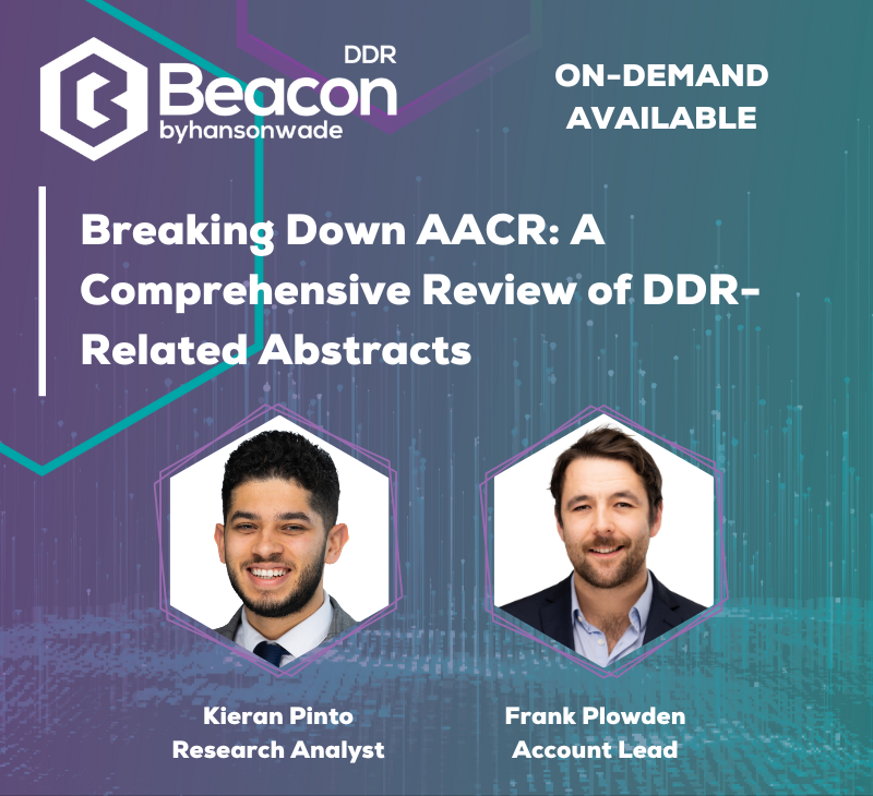 Webinar: AACR 2024: DDR Related Abstracts